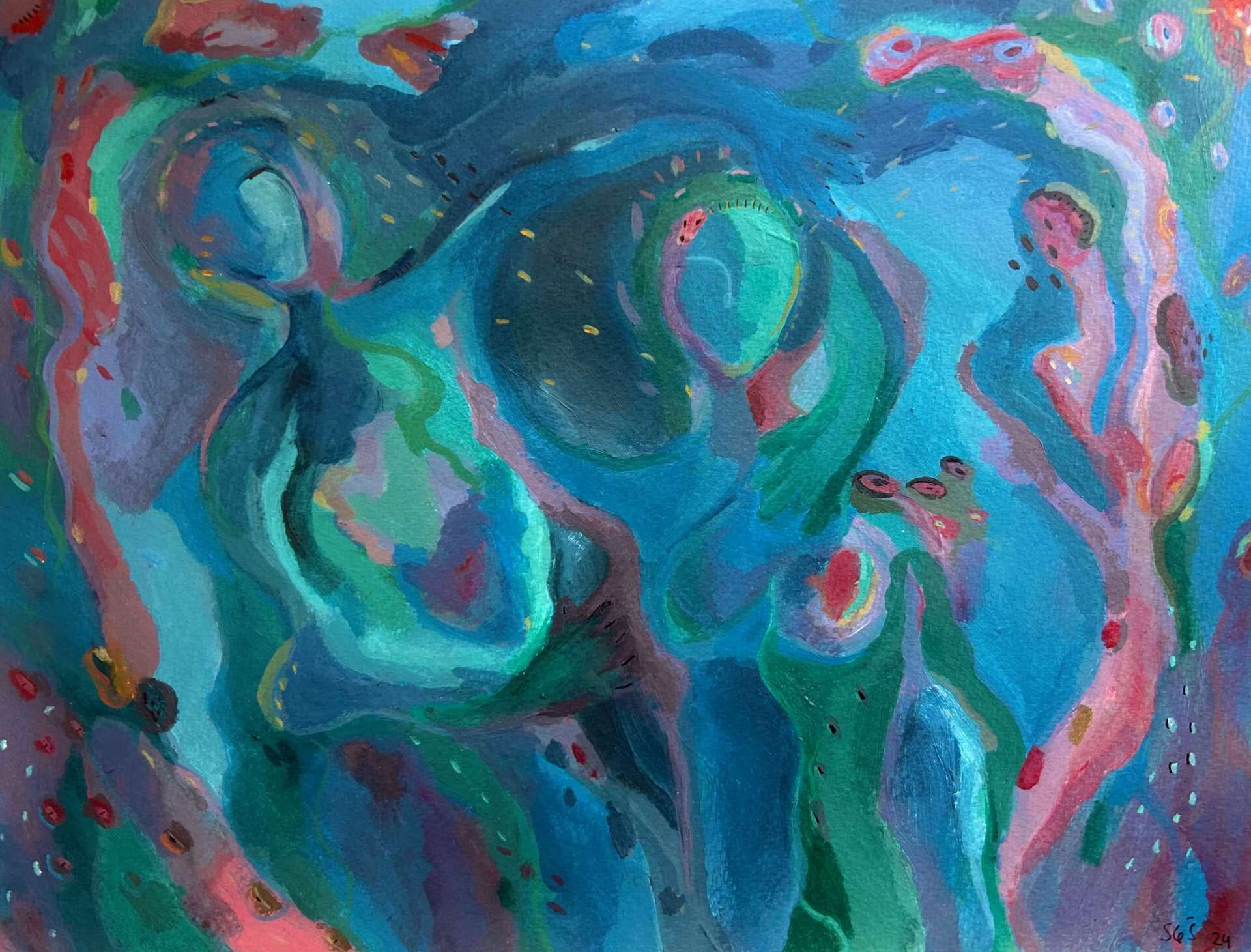 Las damiselas von Stella Guzmán