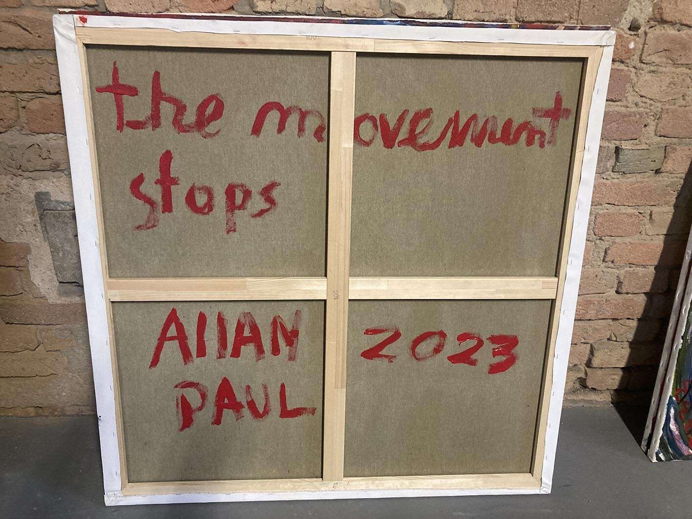 the movement stops von Allan Paul